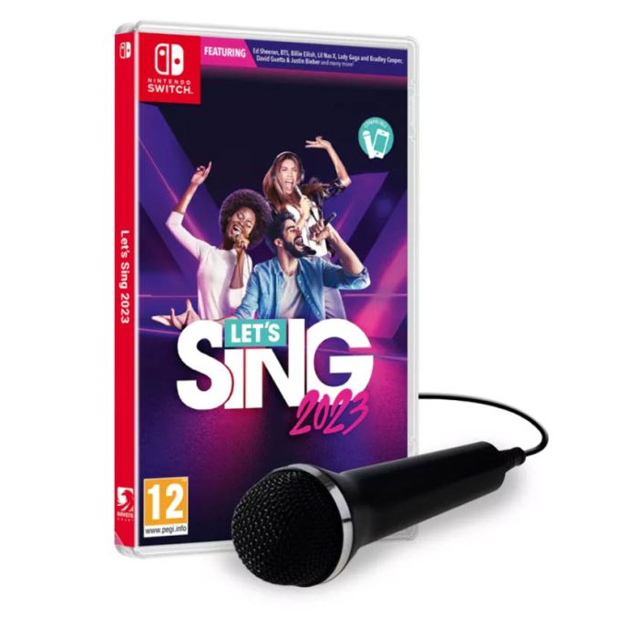 SWITCH Lets Sing 2023 sa mikrofonom