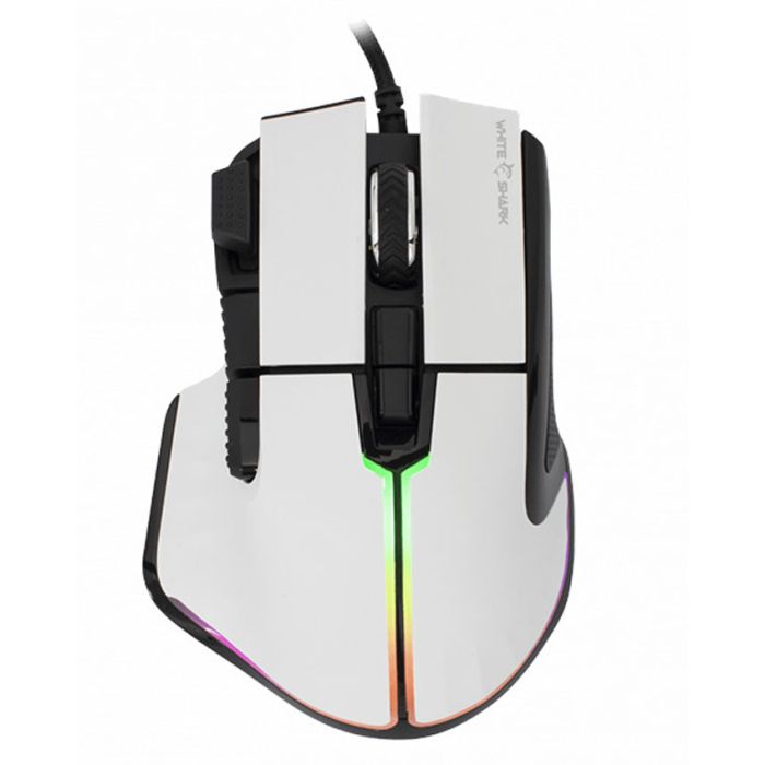 Miš White Shark Marrok GM-9006 RGB White