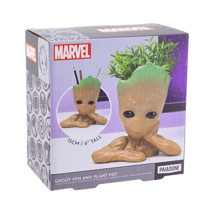 Držač za olovke Paladone - Marvel - Groot - Pen and Plant Pot