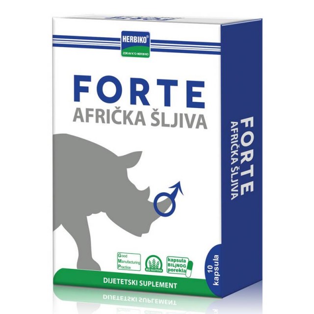 AFRIČKA ŠLJIVA FORTE, 10 KAPSULA