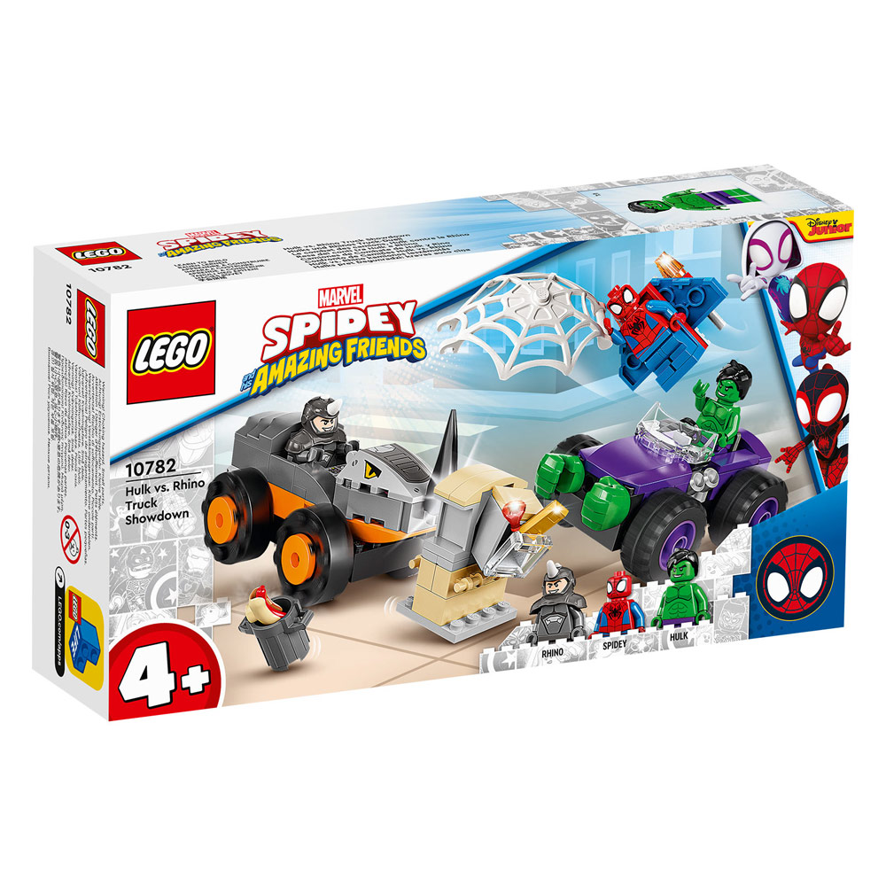LEGO MARVEL Halk i Nosorog: obračun kamionima