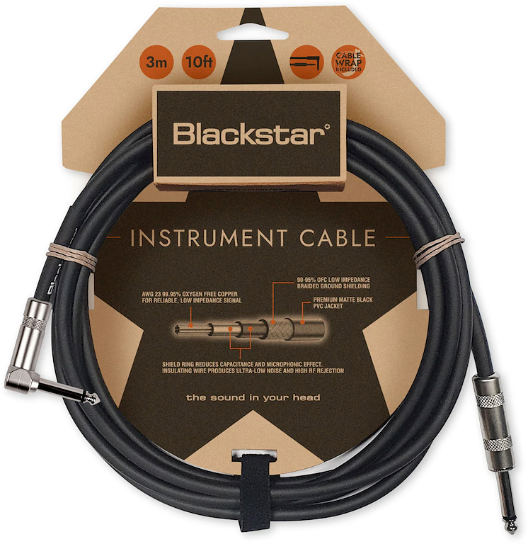 Blackstar STANDARD 3m (Ugaoni) instrumentalni kabl
