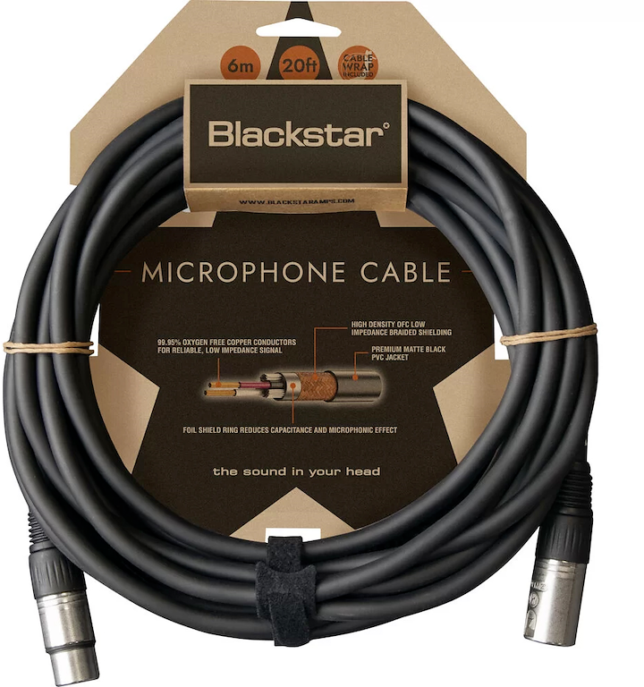 Blackstar mikrofonski kabl 6m