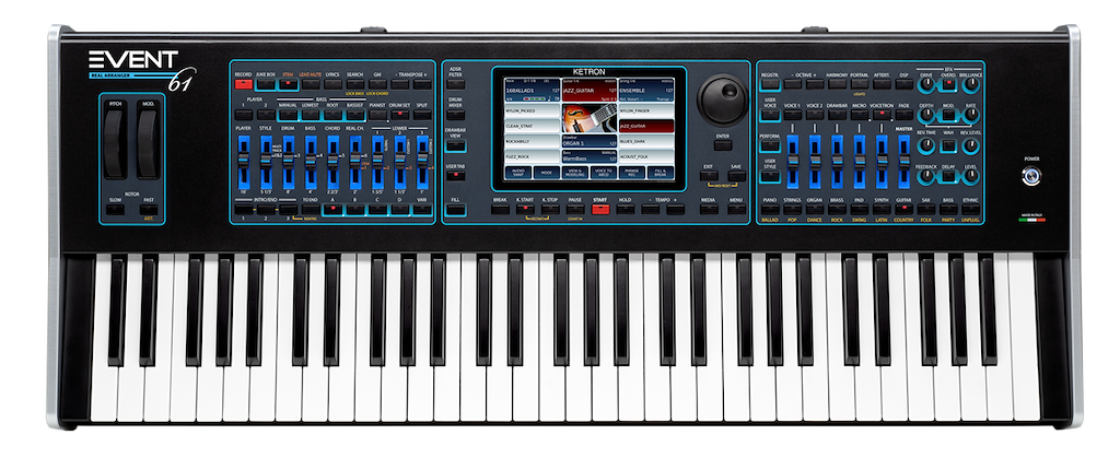 KETRON EVENT| 61-KEY ENTERTAINER KEYBOARD