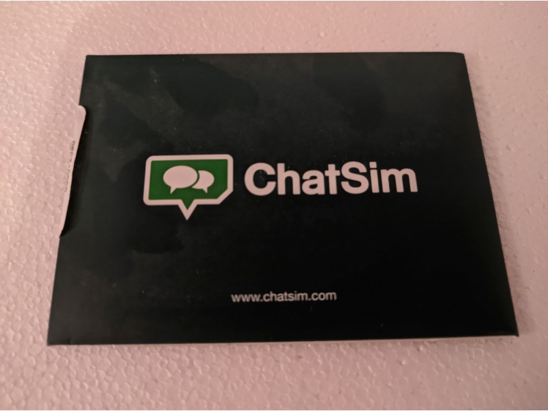 Chat SIM kartica