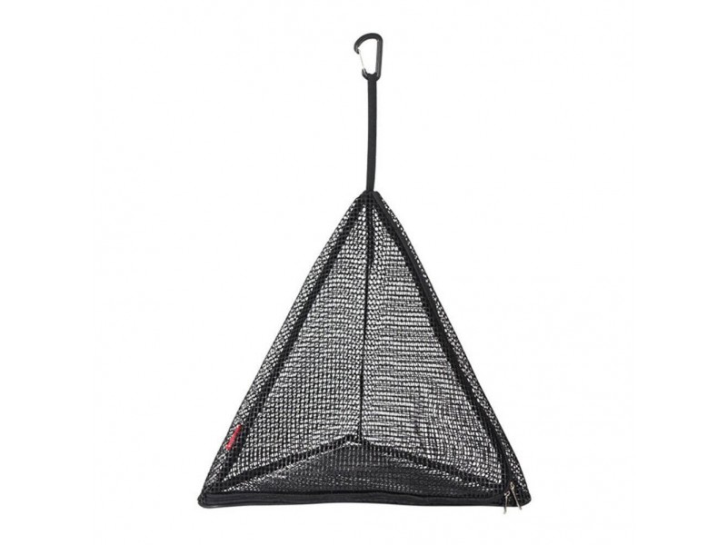Outdoor Triangle Zipper Hanging Storage Net Bag