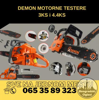 Demon Testera CS-58T 3ks i Demon Testere CS-65T 4.4ks