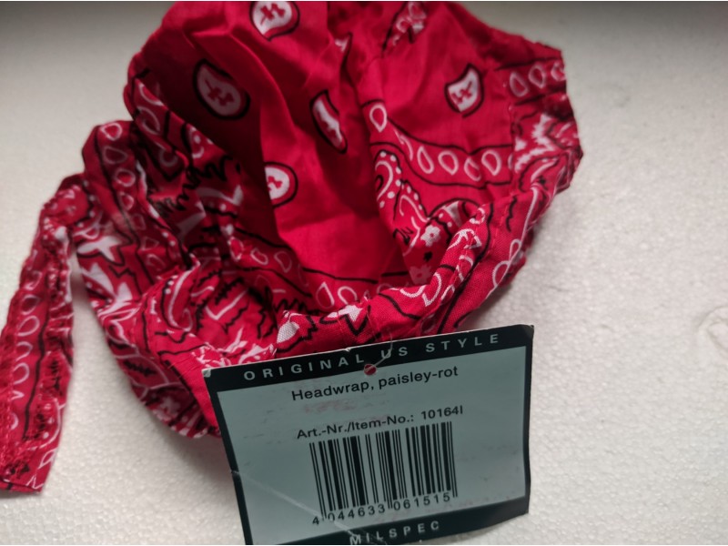 MFH Headwrap Red