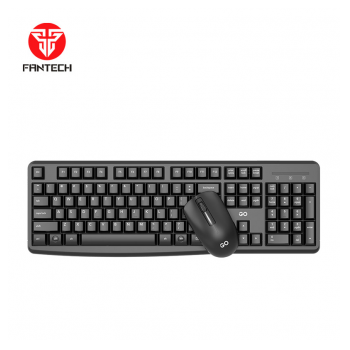 COMBO MIS I TASTATURA WIRELESS FANTECH WK-894 CRNI