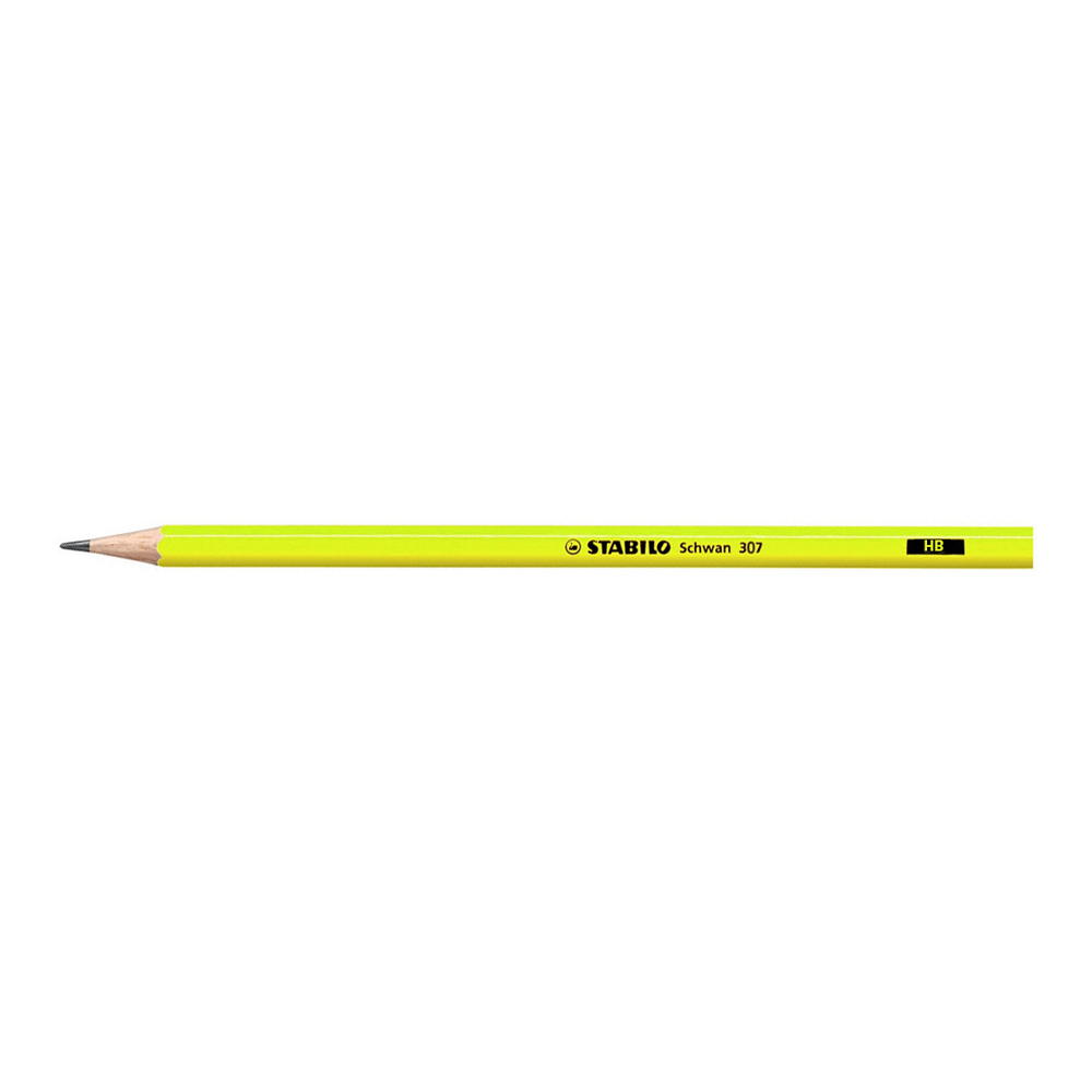 Grafitna olovka STABILO Swano Neon HB žuta
