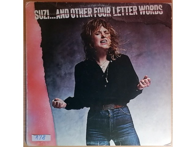 LP SUZI QUATRO - Suzi And Other Four Letter Words (`80)