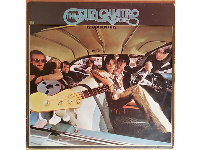 LP SUZI QUATRO - The Suzi Quatro Story (1976) 1. press