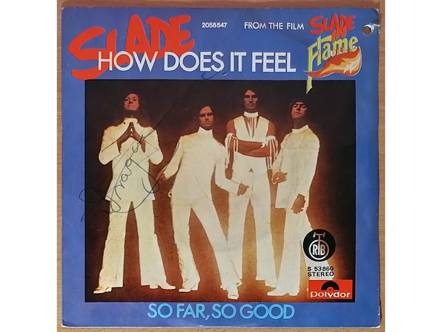 SP SLADE - How Does It Feel (1975) PERFEKTNA