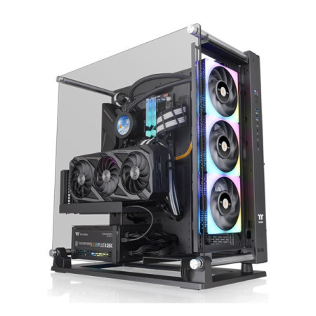 Thermaltake core P3 TG pro black/wall mount/glass/NoRiser kućište