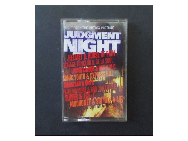 Judgment Night-Soundtrack Kaseta