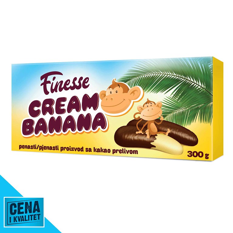 Finesse krem bananica finesse 300g