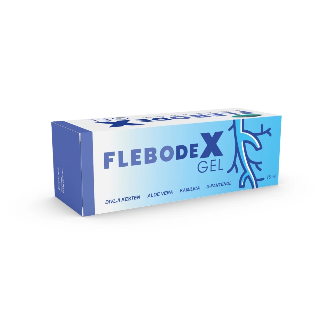 naturalab® FLEBODEX GEL 75 mL; Ublažava Tegobe kod Poremećaja Venske Cirkulacije Nogu