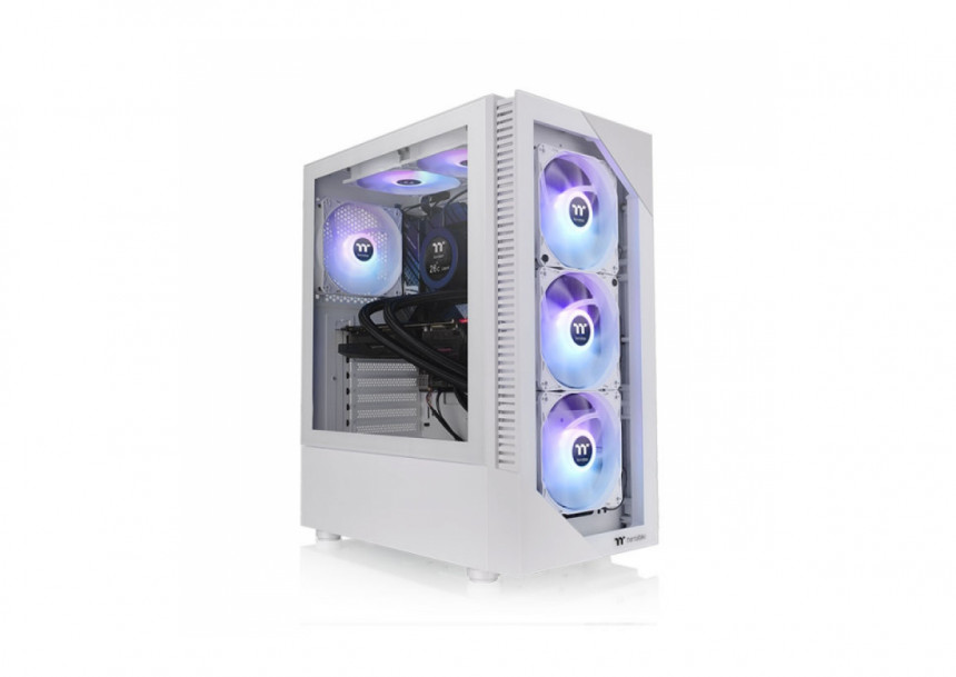 Kućište Thermaltake View 200 TG ARGB x3/WHITE/Window/SPCC/Tempered Glass