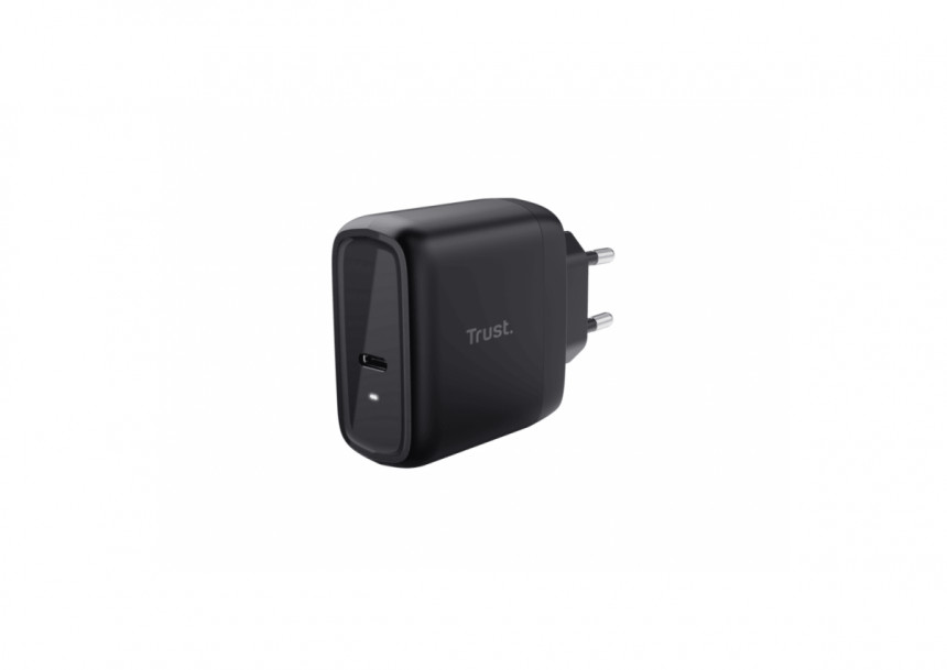 Punjač TRUST Maxo 65W/USB-C/laptop/smartphone/tablet/2m USB-C kabel/crna