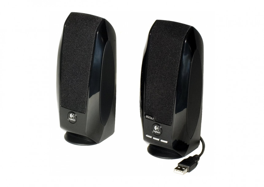 LOGITECH S150 Stereo Speakers - BLACK - USB - B2B