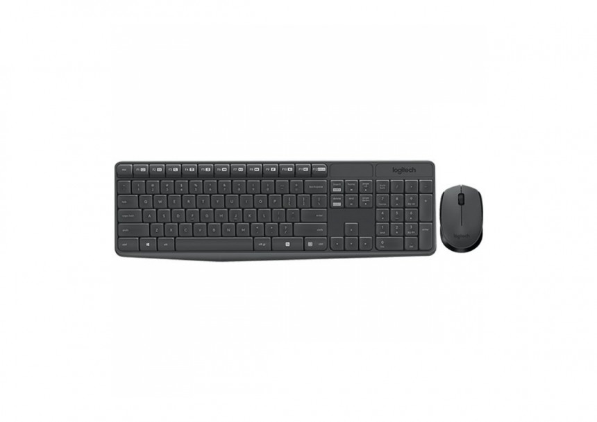 LOGITECH MK235 Wireless Combo - GREY - HRV-SLV-SRB