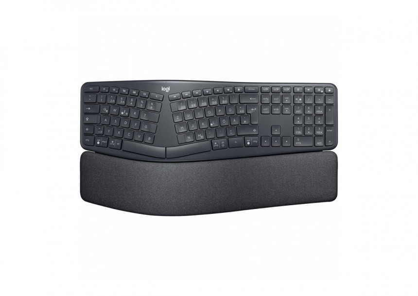 LOGITECH K860 ERGO Bluetooth keyboard - GRAPHITE - US INT'L