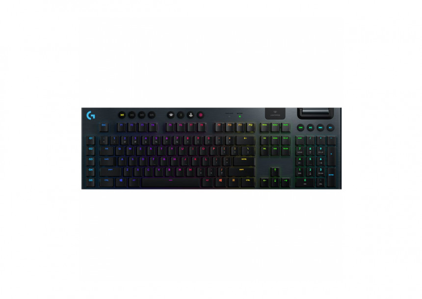 LOGITECH G915 LIGHTSPEED Wireless Mechanical Gaming Keyboard - CARBON - US INT'L - CLICKY