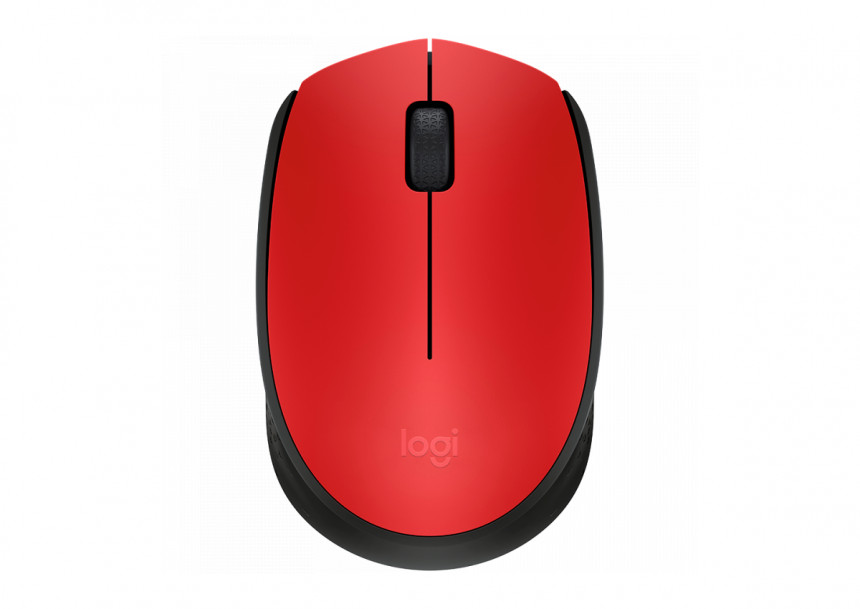 LOGITECH M171 Wireless Mouse - RED