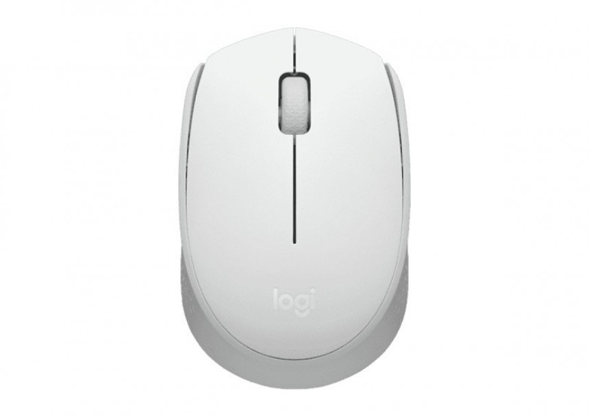 LOGITECH M171 Wireless Mouse - WHITE