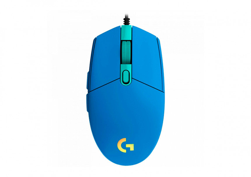 LOGITECH G102 LIGHTSYNC Corded Gaming Mouse - BLUE - USB - EER