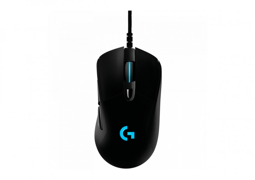 LOGITECH G403 HERO LIGHTSYNC Corded Gaming Mouse - BLACK - USB - EER2