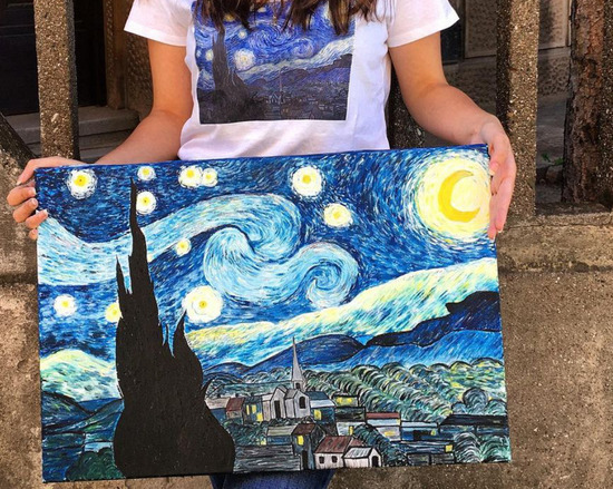 Van Gogh Starry night slika