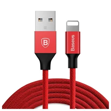 BASEUS YIVEN USB 2.0 / LIGHTNING KABL - 1.8M - CRVENI