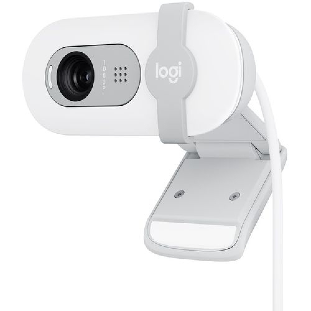 LOGITECH Brio 100 Full HD Webcam - Off-White - USB