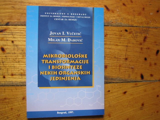 JOVAN VUČETIĆ-MIKROBIOL.TRANSFOR.I BIOSIN.NEKIH ORGAN.J