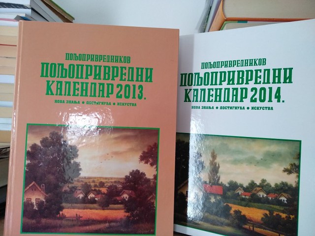 Poljoprivrednikov kalendar za 2014, 2019, `21, `22, `23