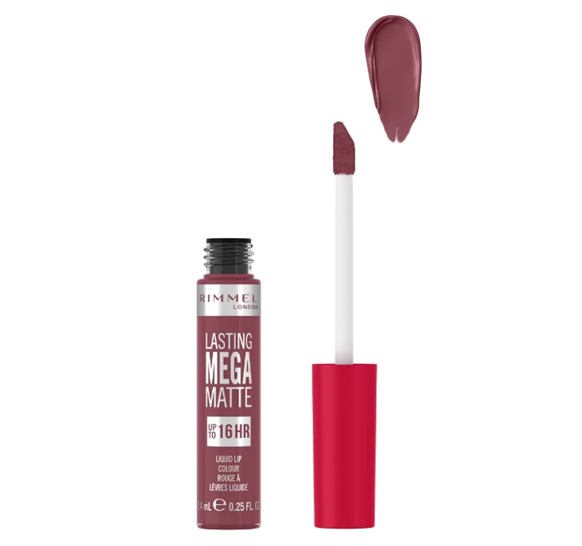 RIMMEL TEČNI RUŽ ZA USNE LASTING MEGA MATTE 900 RAVISHING ROSE(PINK)