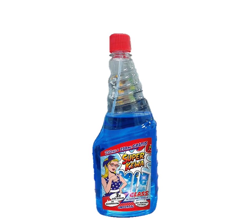 SUPER KEWA ZA STAKLO 750ML + 250ML REFIL