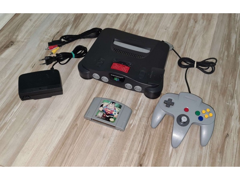 Nintendo 64 (N64) + EXPANSION PACK komplet +igrica