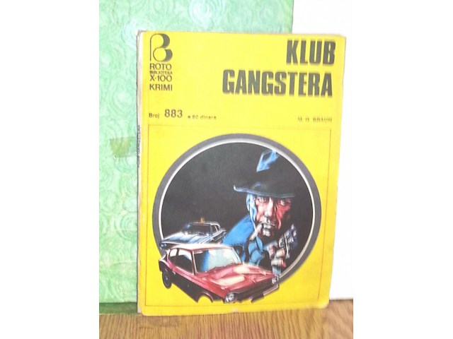 ROTO Krimi 883 - Klub gangstera - M.G.Braun