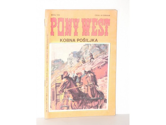 Pony West 183 - Kobna pošiljka