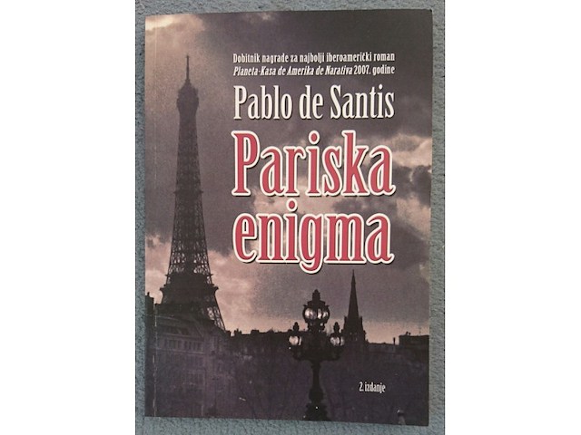 PARISKA ENIGMA - Pablo De Santis