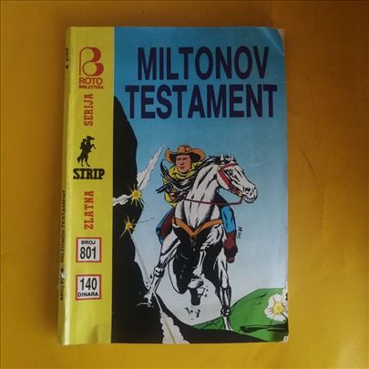 ZS 801 Teks - Miltonov testament