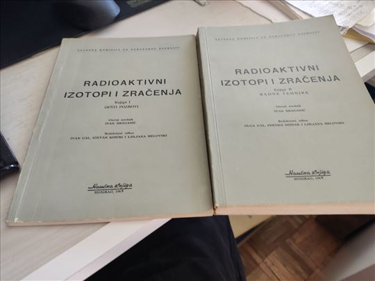 Radioaktivni izotopi i zračenja, 1-2,Naucna knjiga