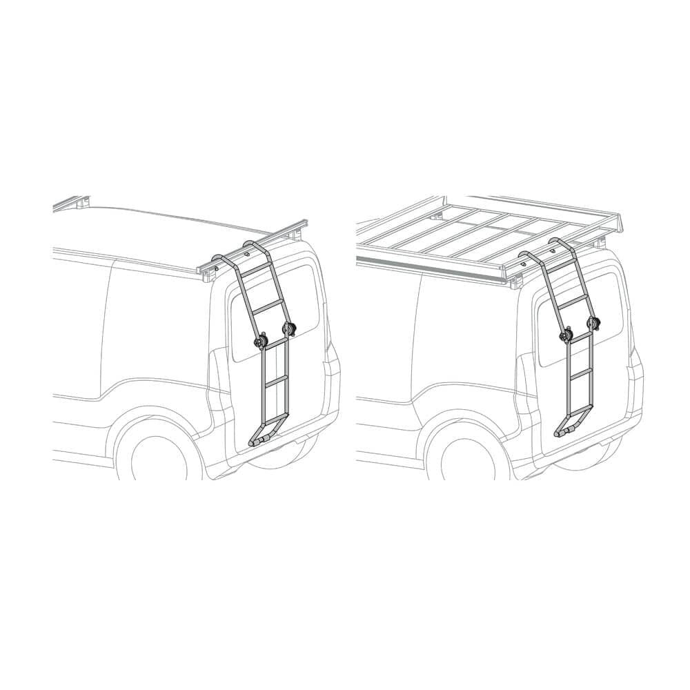 Sklopive celicne merdevine U-10, 200cm – Nordrive N11091