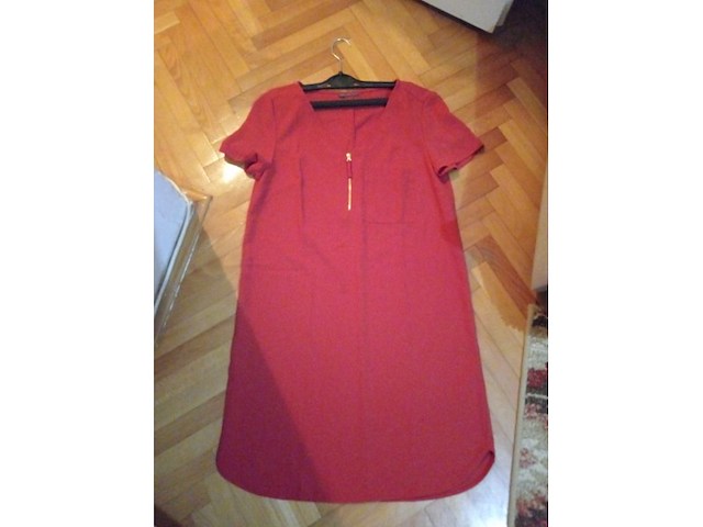 Poslovna crvena haljina M