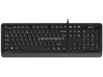 A4-FK10 US GREY A4Tech Fstyler Multimedia comfort tastatura, FN funkcije, vodootp. US-LAYOUT, USB