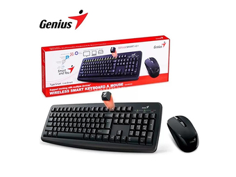 Set tastatura i miš Smart KM-8100 BLK USB US Genius 31340004400