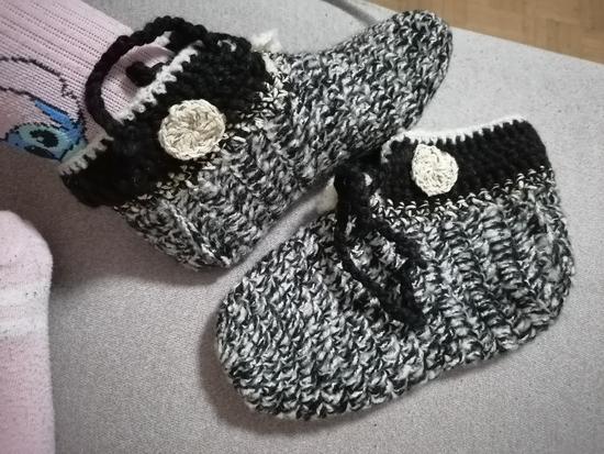 Hand made pletene čarape