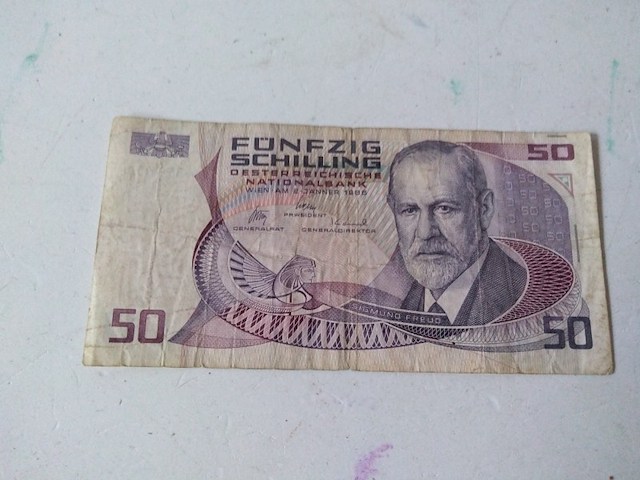 50 šilinga Austrija, 1986.